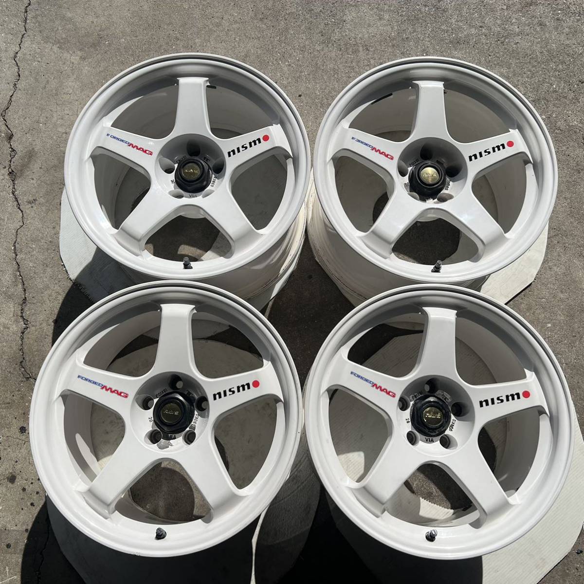 【やや傷や汚れあり】NISMO RAYS LMGT MAG 18×10+20 5H 114.3日産 GT-R LMGT1 LMGT2 ...