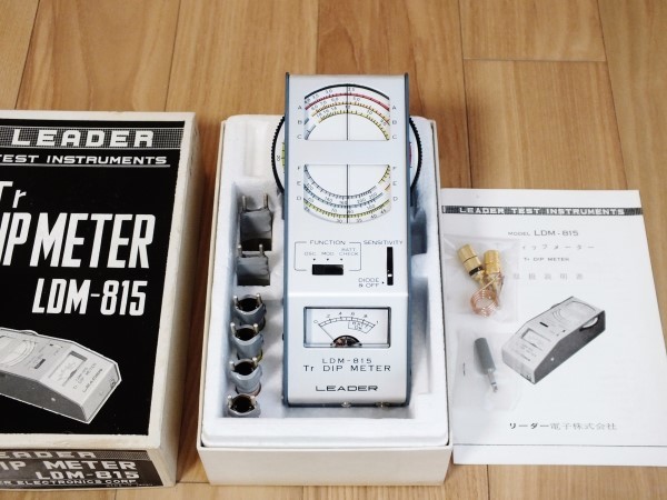 【やや傷や汚れあり】LEADER ディップメーター LDM-815の落札情報詳細 - ヤフオク落札価格検索 オークフリー