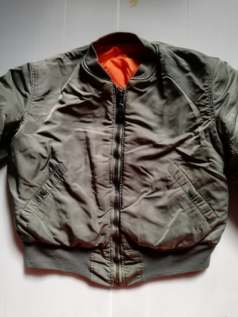 【やや傷や汚れあり】ALPHA社 MA-1 フライトジャケット 復刻 1968年モデルの落札情報詳細 - ヤフオク落札価格検索 オークフリー