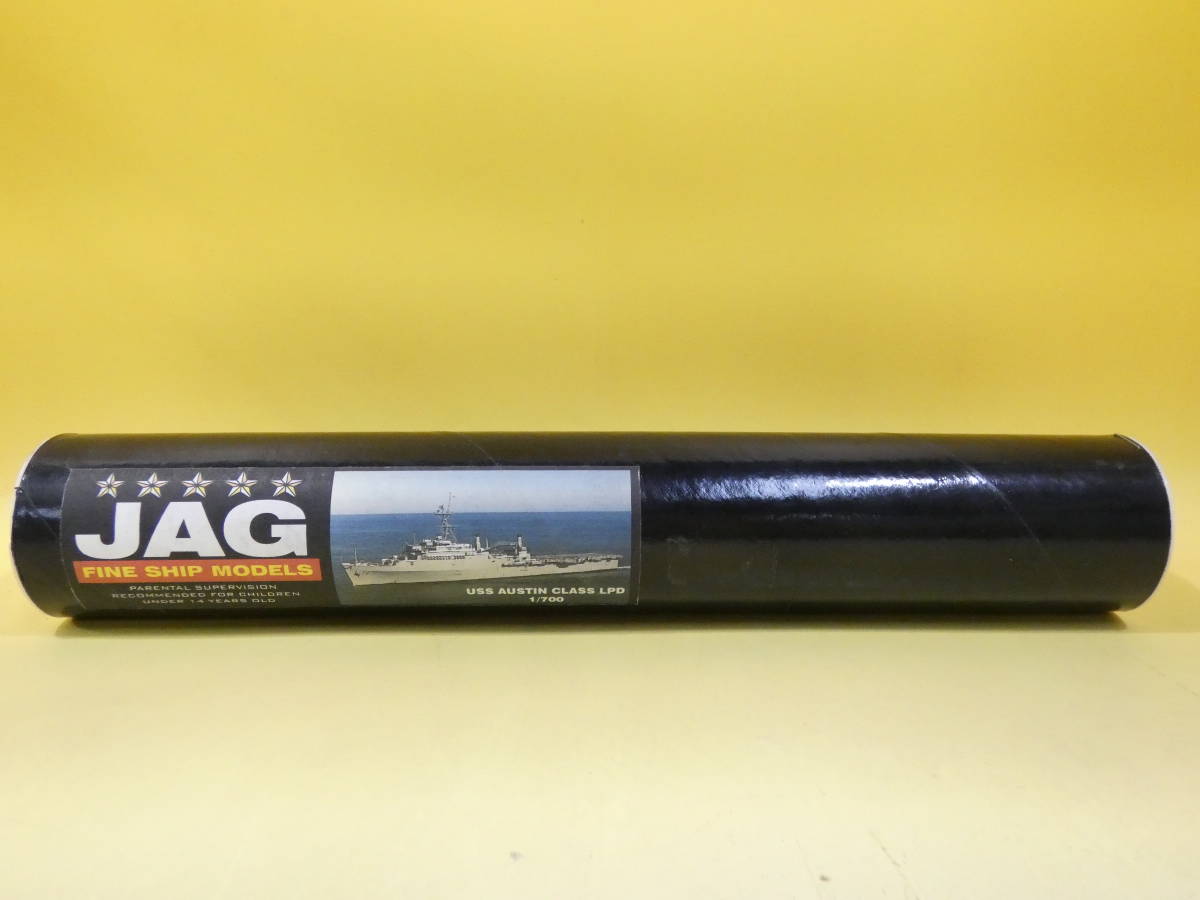 【傷や汚れあり】【ジャンク扱い】JAG FINE SHIP MODELS 1/700 USS AUSTIN CLASS LPD 【未組立】J4 ...