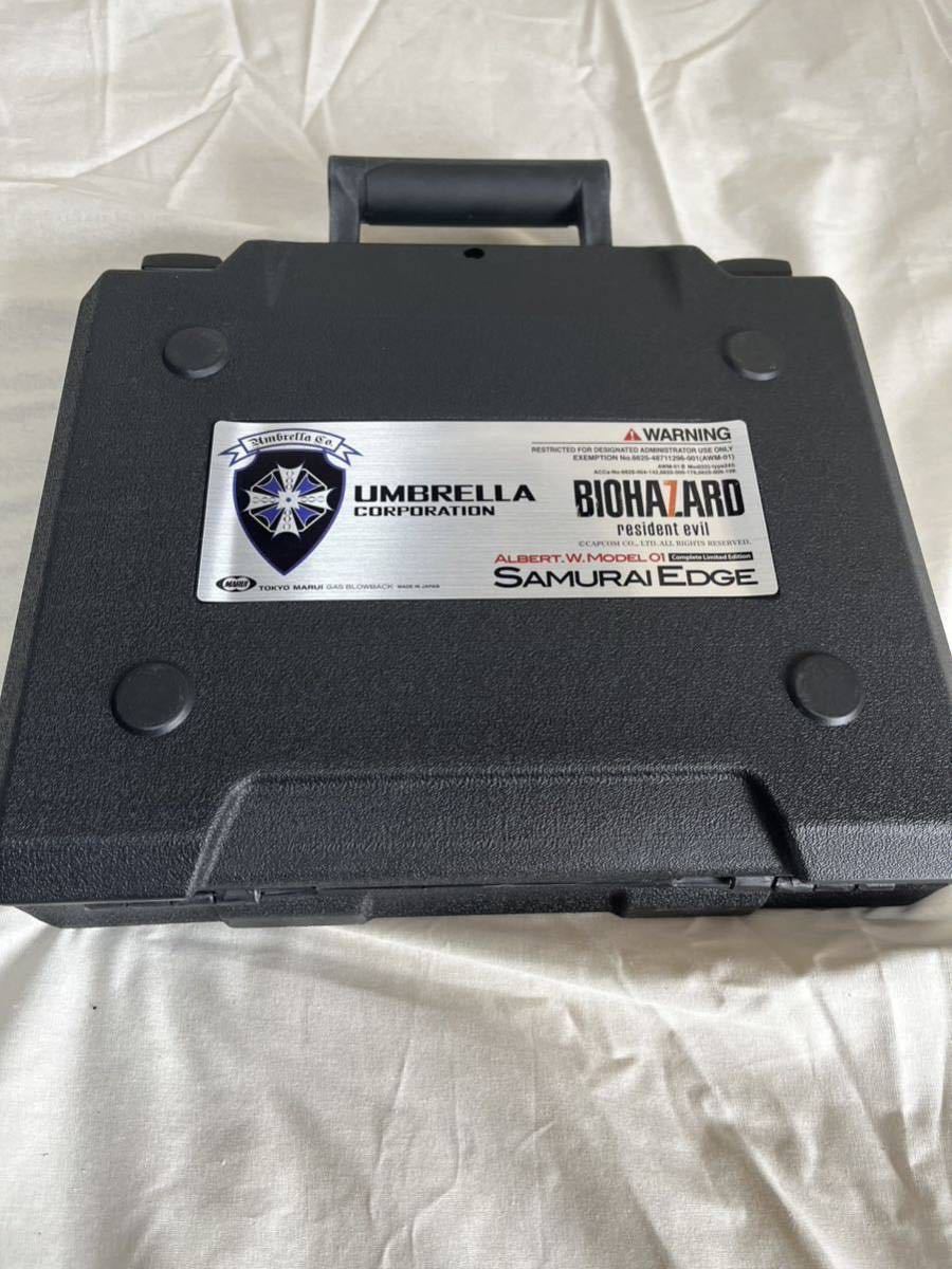 【未使用】バイオハザード サムライエッジ アルバート・ウェスカーの落札情報詳細 ヤフオク落札価格検索 オークフリー