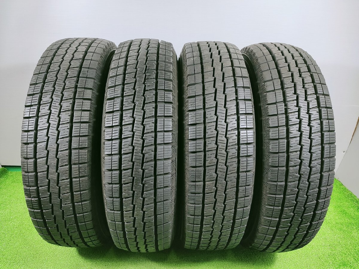 【目立った傷や汚れなし】KUMHO WINTER PORTRAN CW61 195/80R15 107/105L LT★8-8.5分山 ...