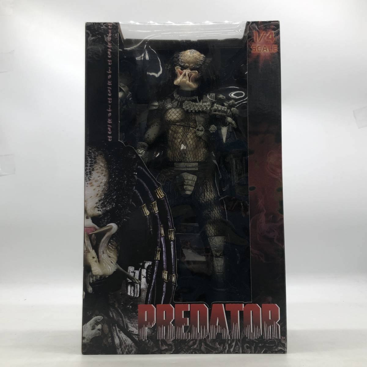 【傷や汚れあり】(22881)∞ NECA プレデター PREDATOR (口開き) フィギュア 1/4スケール REEL TOYS ジャンク品・異臭あり 中古品の落札情報詳細 - Yahoo ...