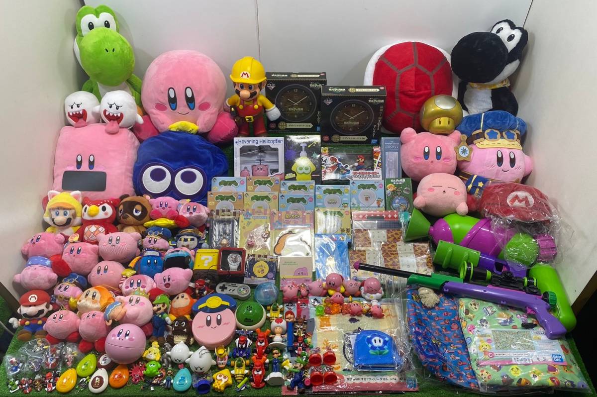 【傷や汚れあり】 39-160 任天堂 フィギュア 雑貨 ぬいぐるみ おもちゃ 大量 まとめて 一番くじ USJ マリオ カービィ どうぶつの森 スプラトゥーン ゼルダの落札情報詳細 ...