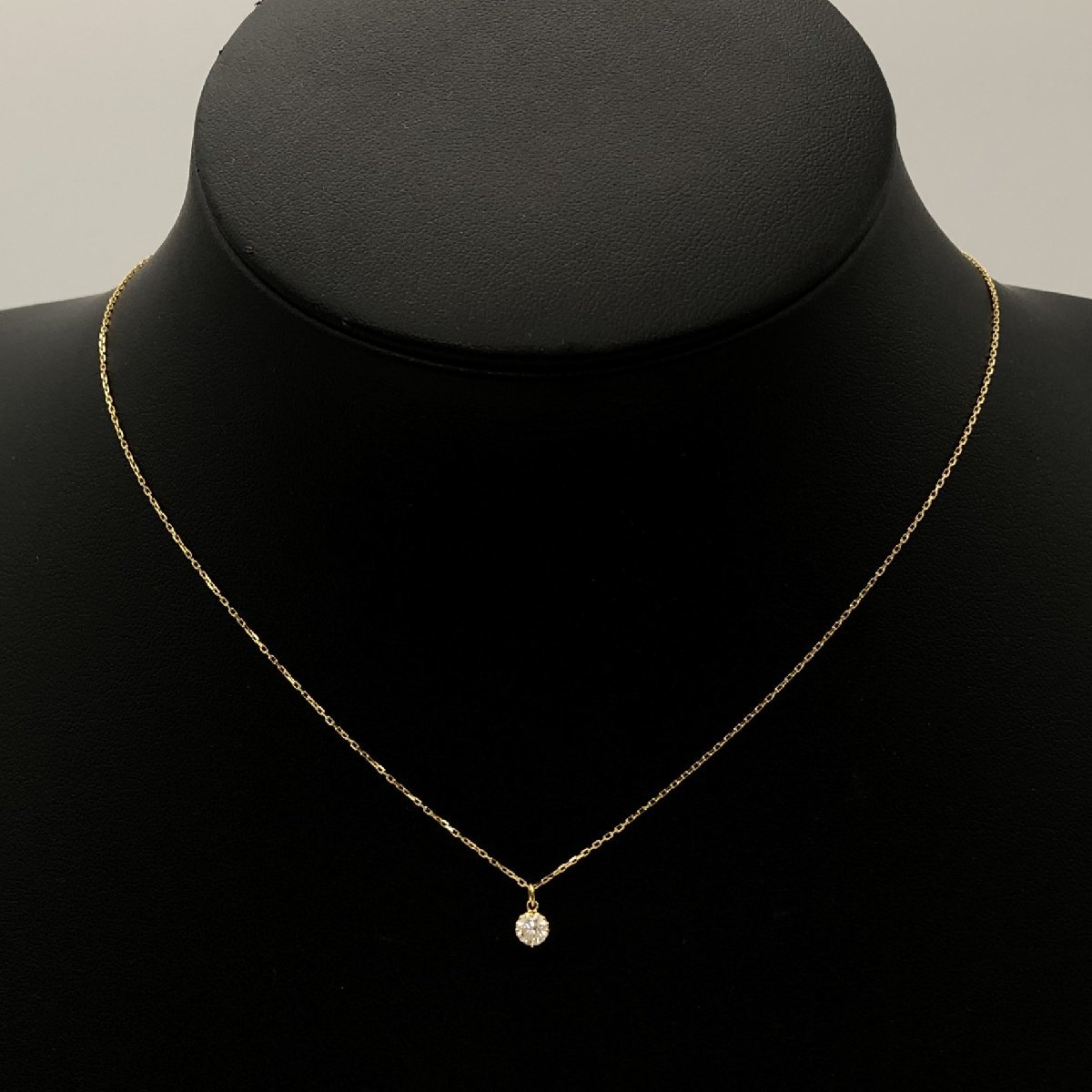 【やや傷や汚れあり】agete アガット ネックレス K18YG ダイヤモンド 0.2ct 1.6g フリーアジャスター 最大 約50.5cm 18金の落札情報詳細 - Yahoo ...