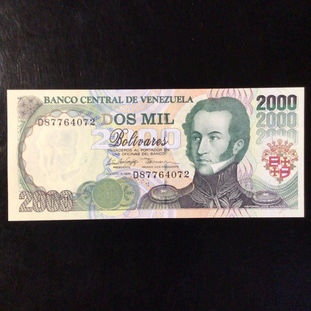 【未使用】World Paper Money VENEZUELA 2000 Bolivares【1998】の落札情報詳細 - ヤフオク落札価格 ...