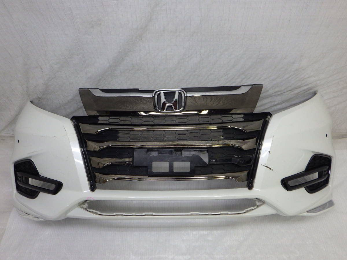 【傷や汚れあり】中期 RC1/RC2 オデッセイ アブソルート 純正 フロントバンパー おまけ グリル フォグカバー 71101-T6A ...
