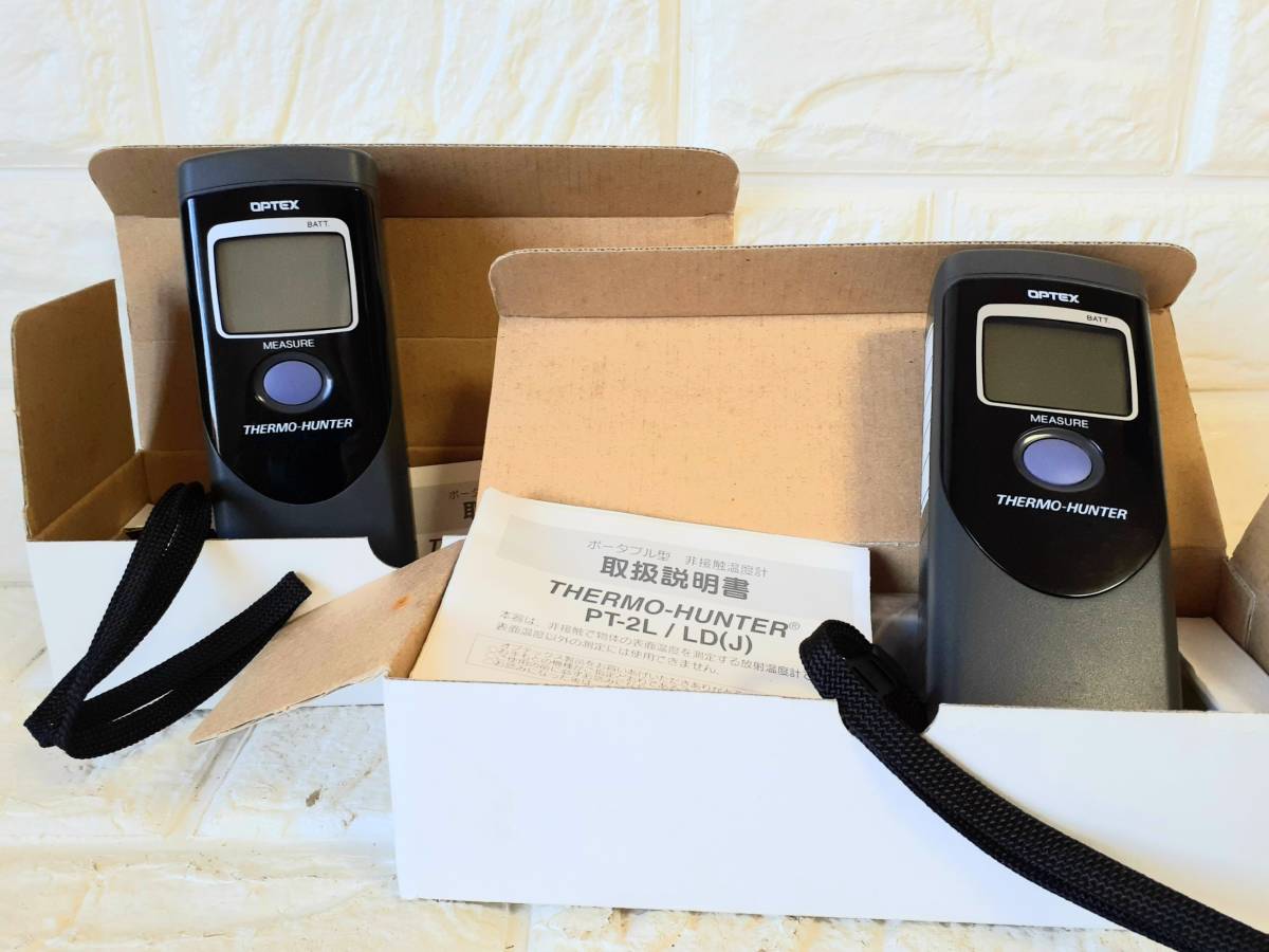 【目立った傷や汚れなし】OPTEX オプテックス THERMO-HUNTER (PT-2LD) 非接触温度計 【管理:②】の落札情報詳細 ...