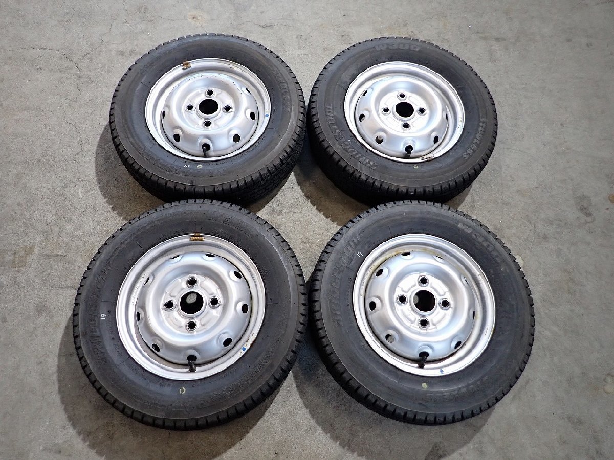 【中古】軽四軽トラ ハイゼット キャリィ サンバー アクティ 13x4 4本の落札情報詳細 - ヤフオク落札価格検索 オークフリー