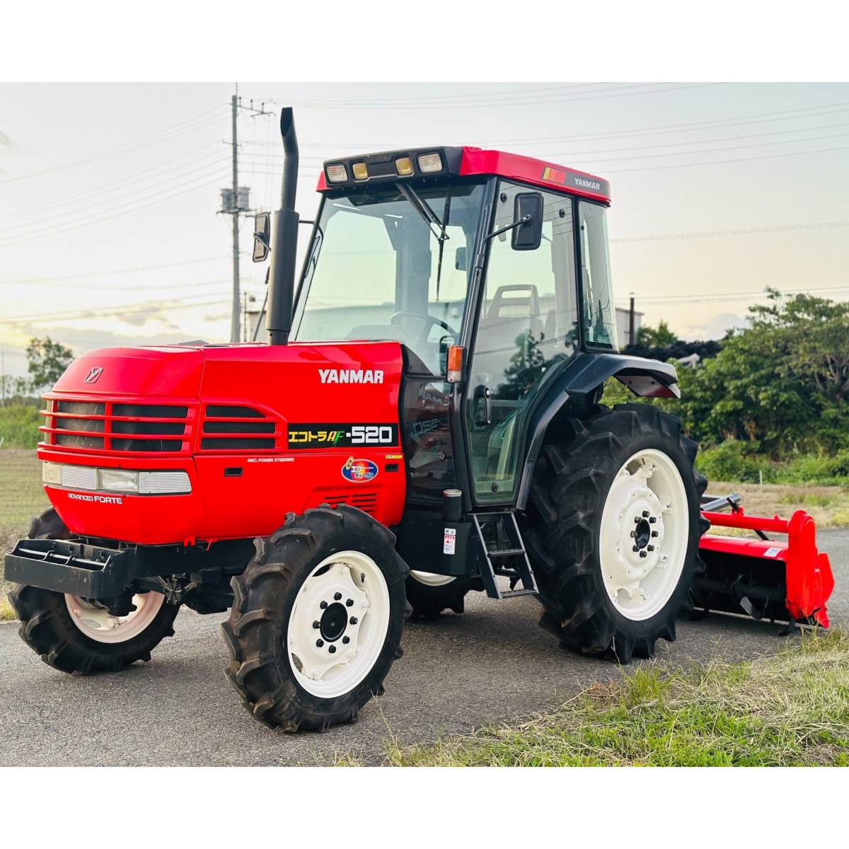 【目立った傷や汚れなし】ヤンマー エコトラAF 520 YANMAR EcoTra 4WD パワステ エアコンキャビン付き 52馬力 832時間【埼玉県】の落札情報詳細 - Yahoo ...