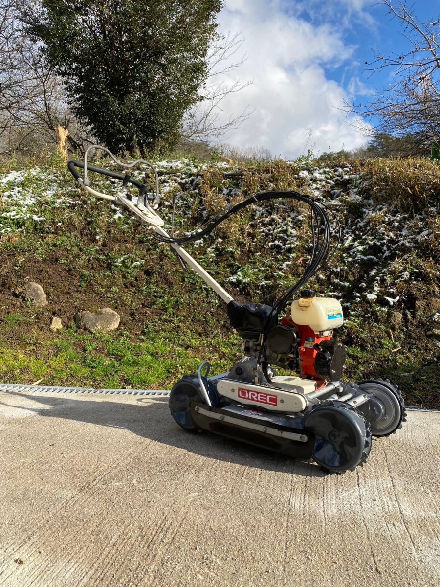 【傷や汚れあり】OREC（オーレック）スパイダーモア SP850 4WD 自走式草刈機 GEH800 SP850A SP850B SP851 AZ850A AZ852F やまびこ 斜面刈り ...