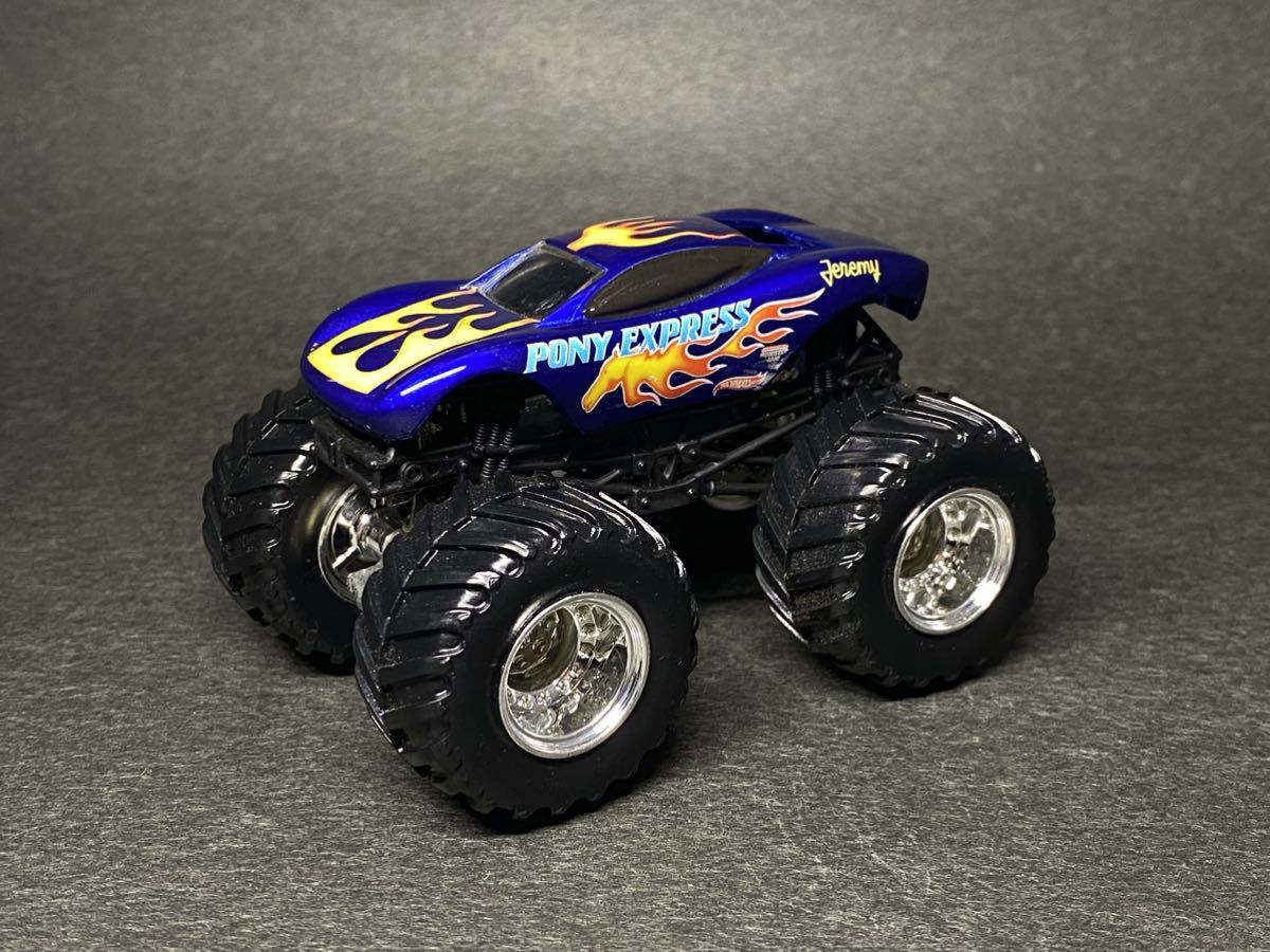 【やや傷や汚れあり】Pony Express 《Monster Jam》 【ポニーエクスプレス】 2004年 Hot Wheels ホット ...
