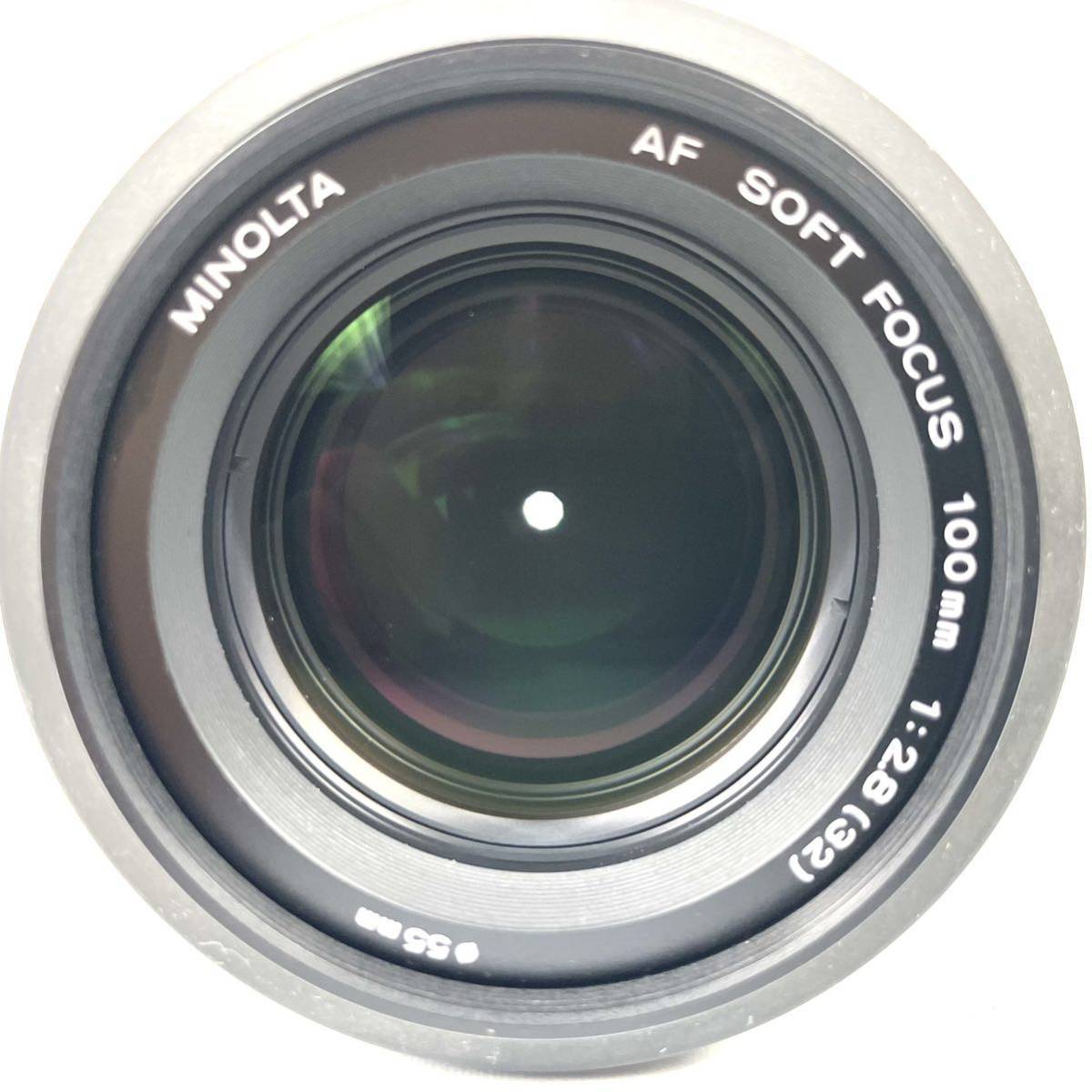 【やや傷や汚れあり】一部訳アリ・ジャンク 外観美品 MINOLTA AF SOFT FOCUS 100mm F2.8 コニカ ミノルタ ソフト ...