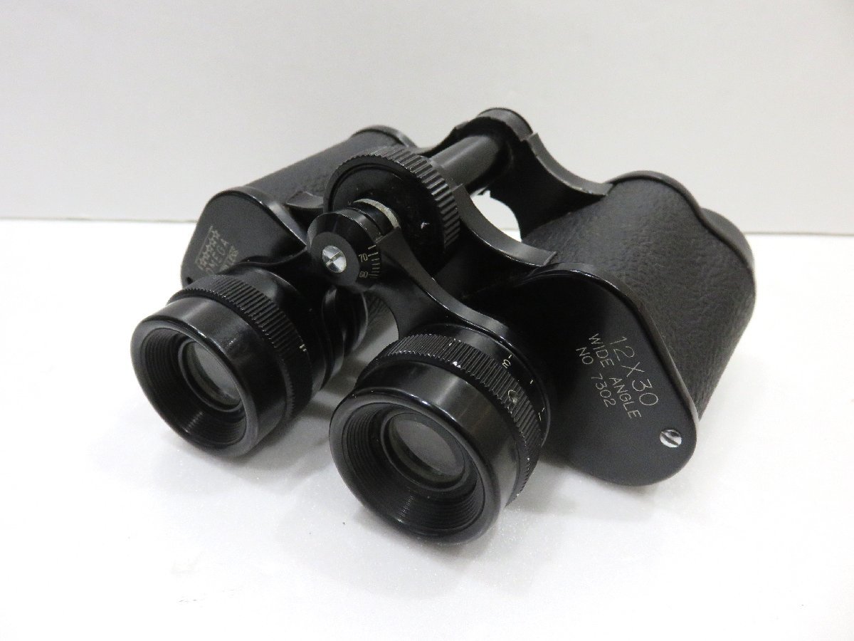 【傷や汚れあり】【76】1円～OMEGA オメガ COATED LENS 双眼鏡 12×30 レンズに曇り有り ジャンク扱いの落札情報詳細 ...