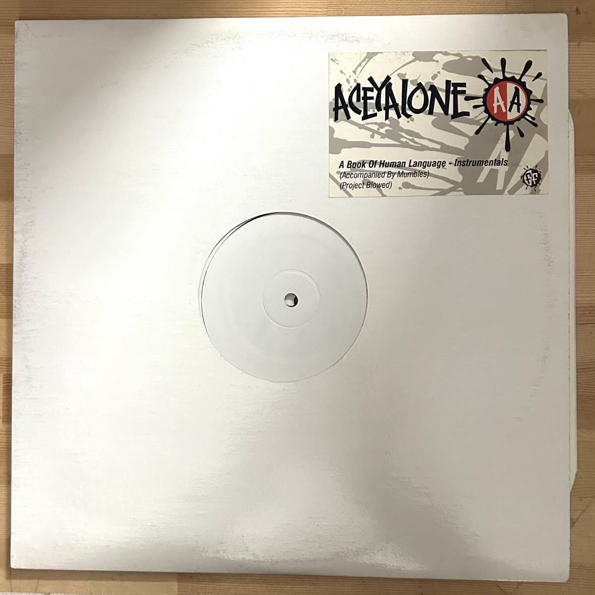 【やや傷や汚れあり】年末年始）ACEYALONE 2LPアルバム A Book Of Human Language Instrumentals ...