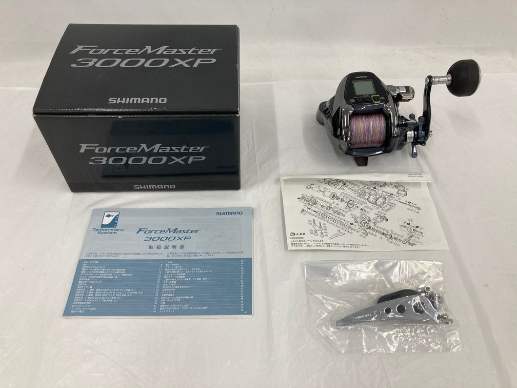 【未使用に近い】SHIMANO シマノ 電動リール Force Master 3000XP【BLAT2043】の落札情報詳細 - Yahoo!オークション落札価格検索 オークフリー