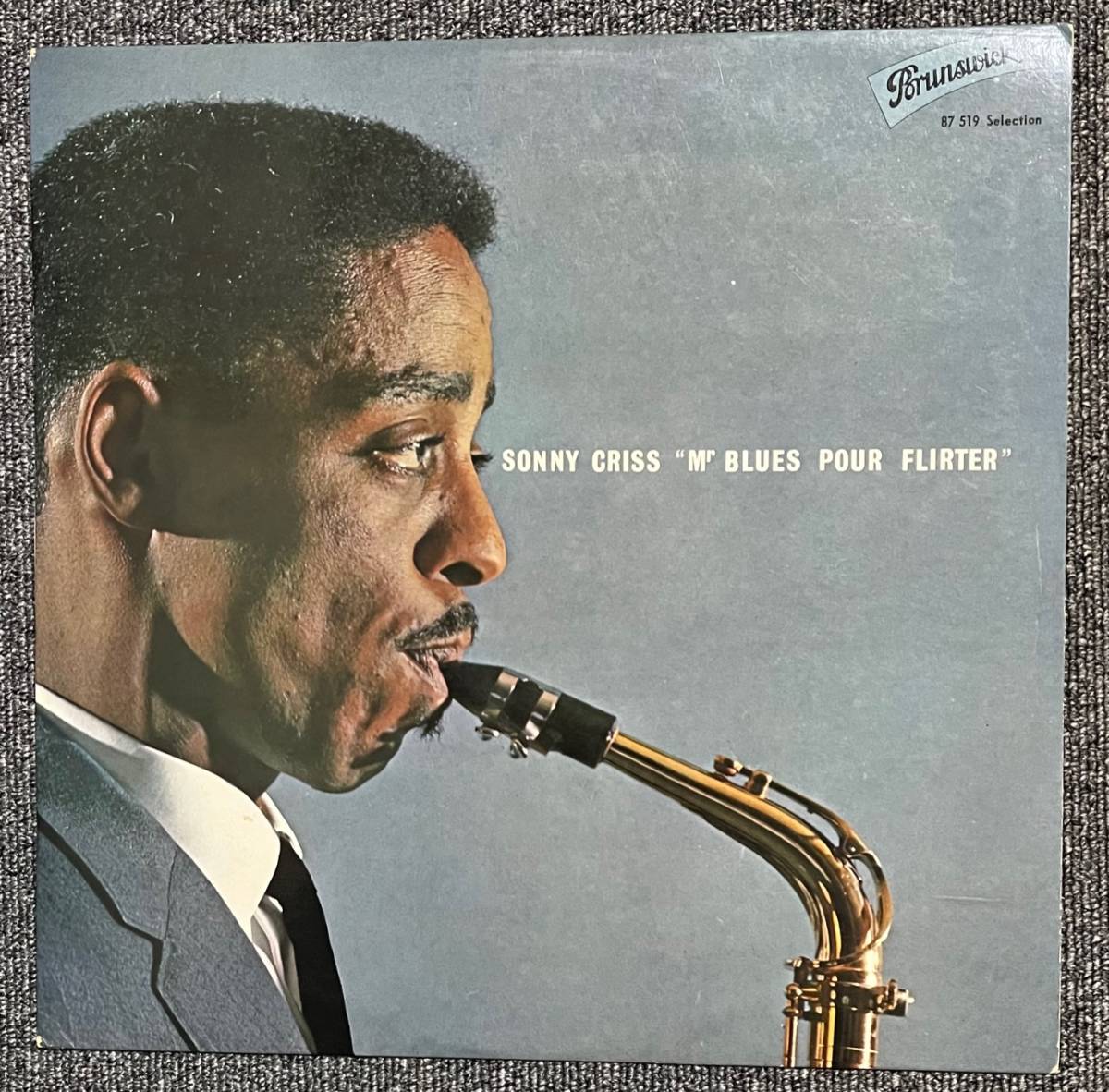 【やや傷や汚れあり】【オリジナル/極美盤】『 MR BLUES POUR FLIRTER 』 Sonny Criss Rene Thomas Georges Arvanitas ソニー・クリス ...
