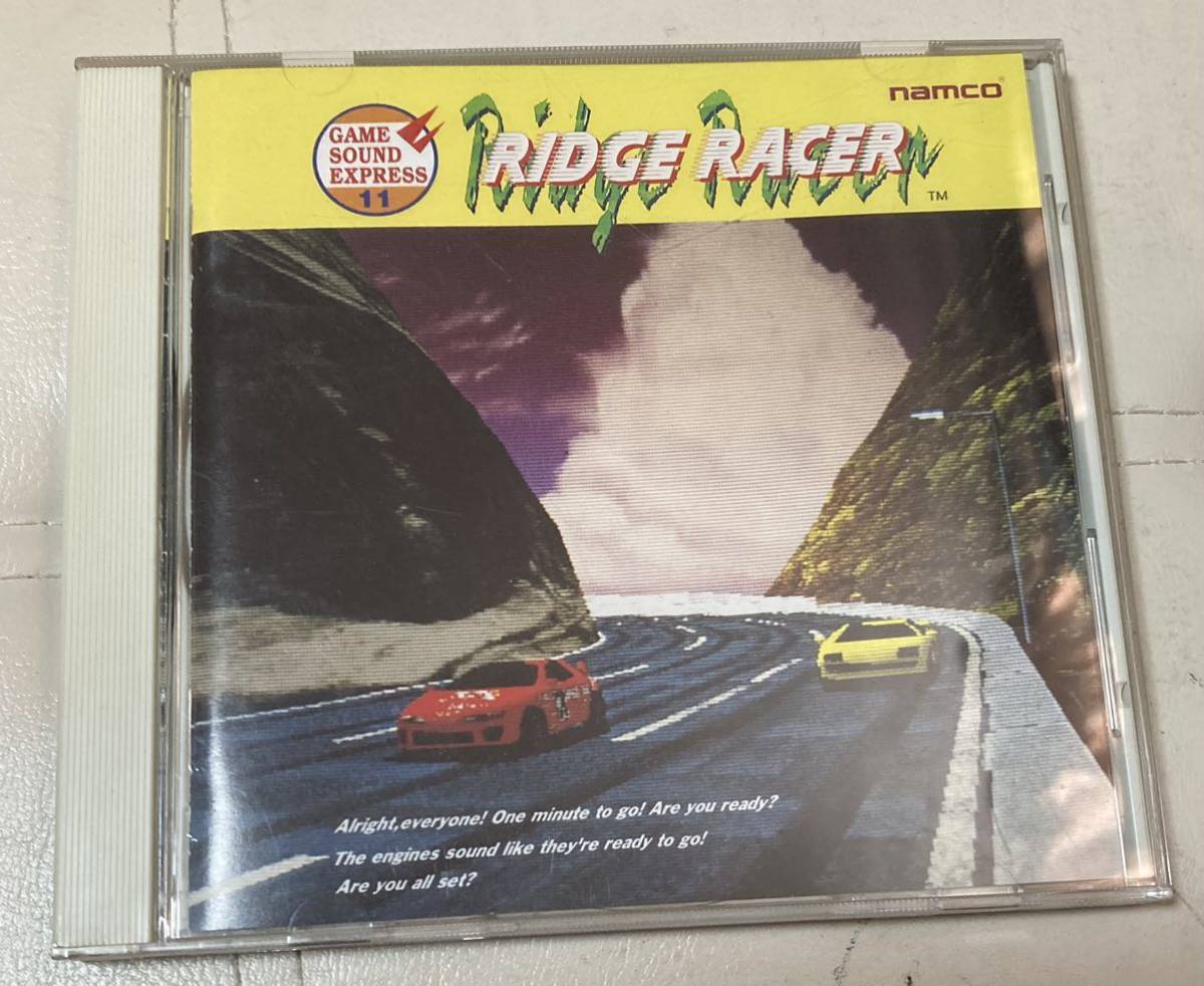 【やや傷や汚れあり】ナムコ ゲームサウンドエクスプレス Vol.11『リッジレーサー 』サウンドトラック CDアルバム RIDGE RACER ...