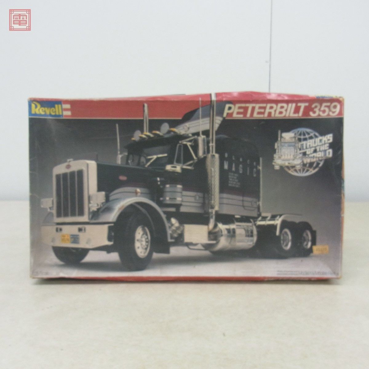 SHINSEI MINI POWER PETERBILT KLM ピータービルト トレーラー 箱無 2台 1/128 日本製 ニサレの落札情報 ...