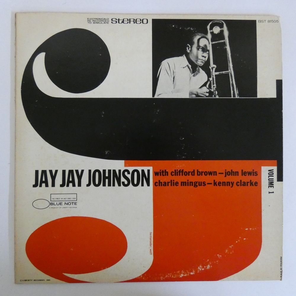 【やや傷や汚れあり】JAY JAY JOHNSON - Volume 1 LP MONO 美盤 BLUE NOTE 深溝 耳 RVG R無 BLP 1505の落札情報詳細 - ヤフオク落札価格 ...