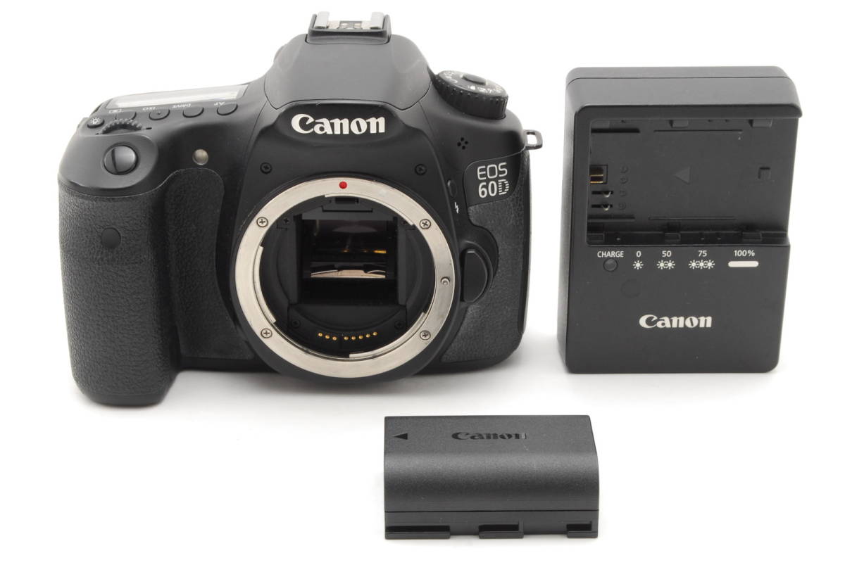 【目立った傷や汚れなし】Canon キャノン EOS 60D ボディ 一眼レフカメラ #5438の落札情報詳細 - ヤフオク落札価格検索 オークフリー