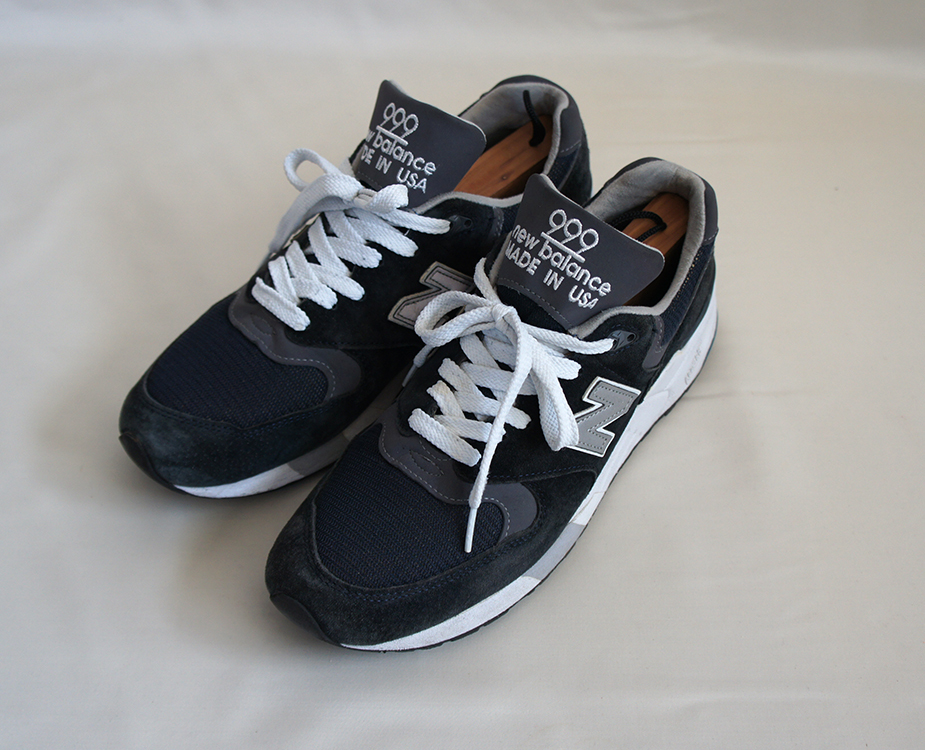 【やや傷や汚れあり】★NEW BALANCE M999CBL NAV USA製 US9.5 27.5cm アメリカ製 超美品 M999の落札 ...