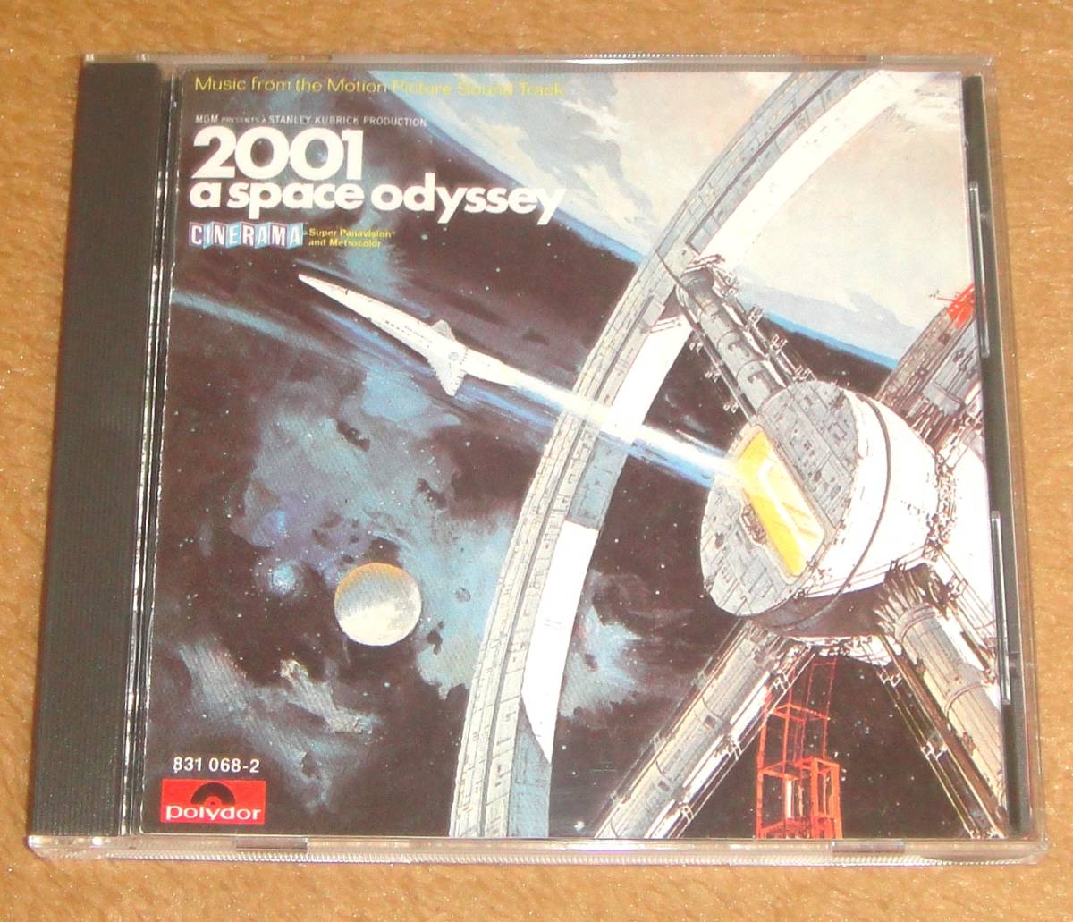 【やや傷や汚れあり】西独盤CD☆2001年宇宙の旅（831 068-2） 2001・A SPACE ODYSSEY、スタンリー・キューブリック ...