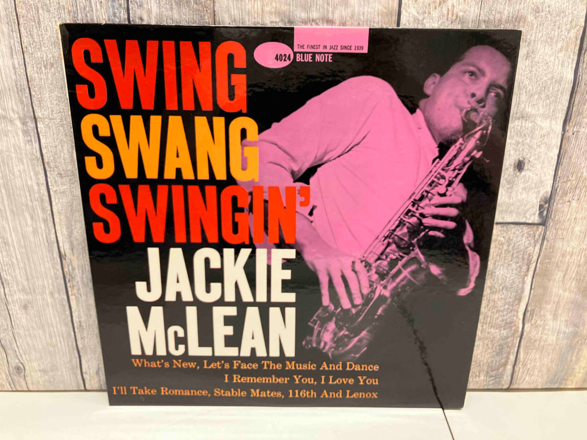 【未使用】 LP 2⑤07 Jackie McLean / Swing, Swang, Swingin' (Sealed)の落札情報詳細 ...