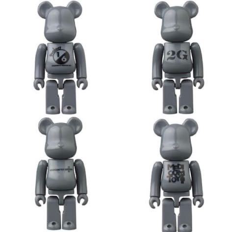 【未使用】4体set Be@rbrick series 46 100% ソラマチ 2G project1/6 medicomtoy plus非売品 ノベルティ ベアブリック シリーズ46 ...