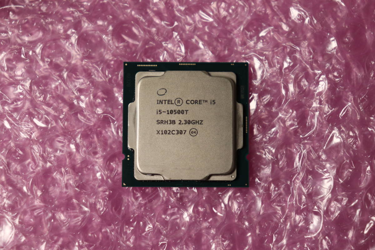 【傷や汚れあり】M246. INTEL / Core i5-10500T / 2.30GHZ / SRH3B / CPU・通電確認・ジャンクの落札情報詳細 - ヤフオク落札価格検索 オークフリー