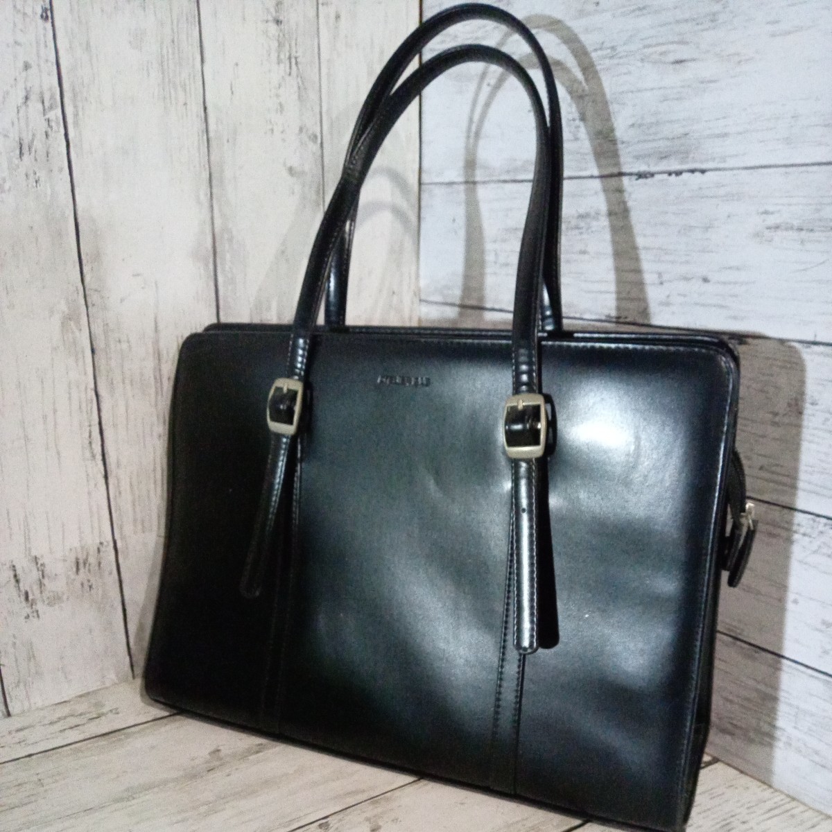 【目立った傷や汚れなし】HYB32★ ATELIER SAB アトリエサブ ビジネスバッグ かばん 本革 ブリーフケース 永遠不滅のベストセラー ブラック/機能性抜群のサイズ感！の落札情報詳細 ...