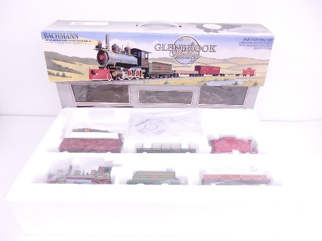 【やや傷や汚れあり】BACHMANN/バックマン 鉄道模型 HOゲージ On 30 GLENBROOK Valley Train Set ...