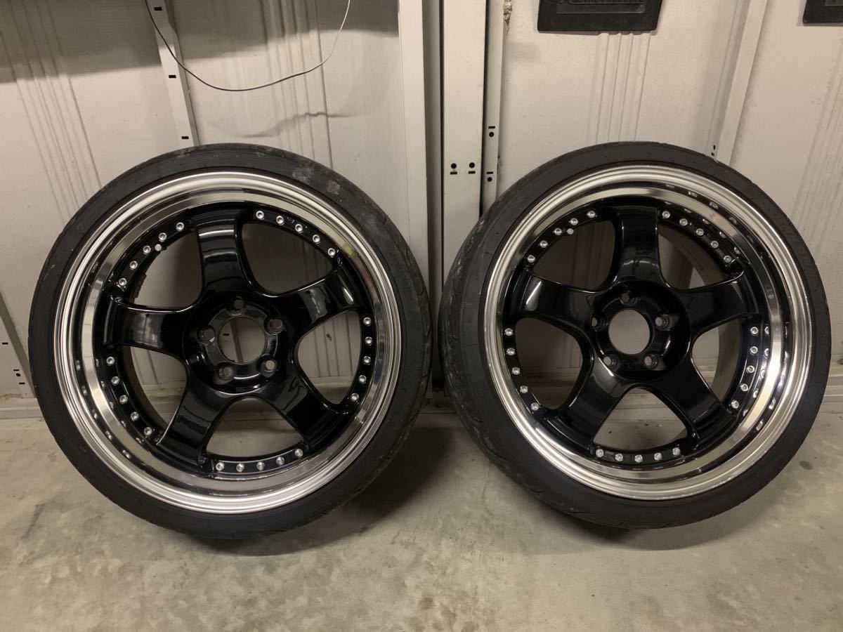 【傷や汚れあり】SSR プロフェッサー sp1 ブラック 18インチ2本 8.5J +22 MDディスク 114.3 5穴 深リムの落札情報詳細 - ヤフオク落札価格検索 オークフリー