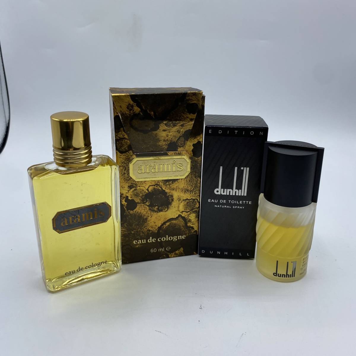【やや傷や汚れあり】#12460A 香水 おまとめ dunhill ダンヒル エディション オードトワレ スプレー EDT SP 30ml aramis アラミス オーデコロン 30mlの落札 ...