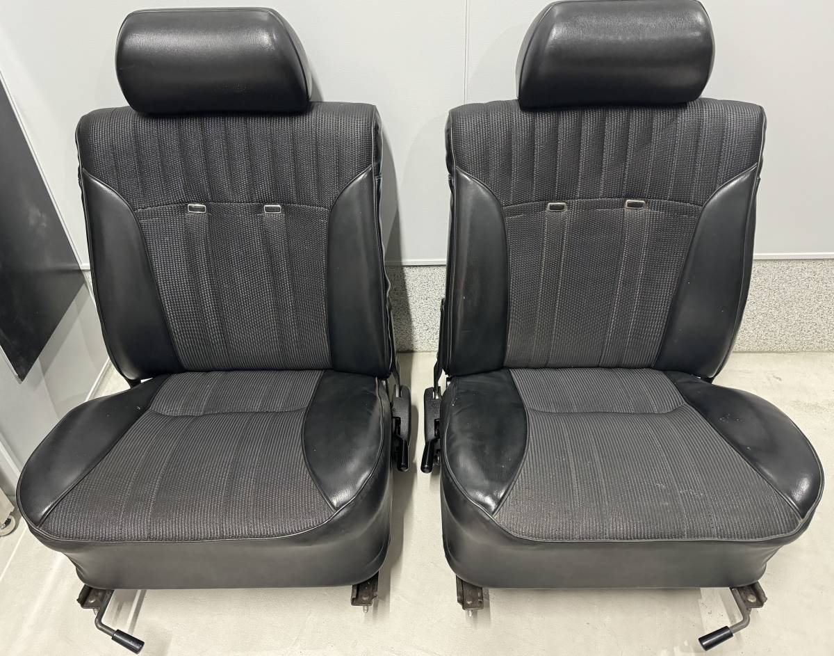 【目立った傷や汚れなし】ブルーバード 510 SSS 実車取り外し シート 運転席・助手席セット 美品!!の落札情報詳細 - Yahoo!オークション落札価格検索 オークフリー