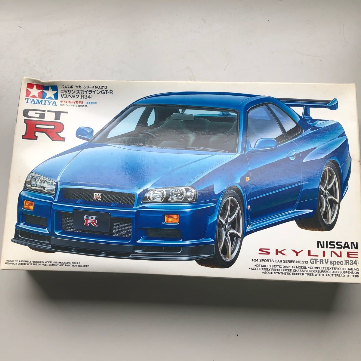 【未使用】タミヤ GT-R スカイライン 日産 TAMIYA プラモデル 未組立 Vスペック スポーツカーシリーズ R34 z-0209-11の落札情報詳細 - Yahoo!オークション落札 ...