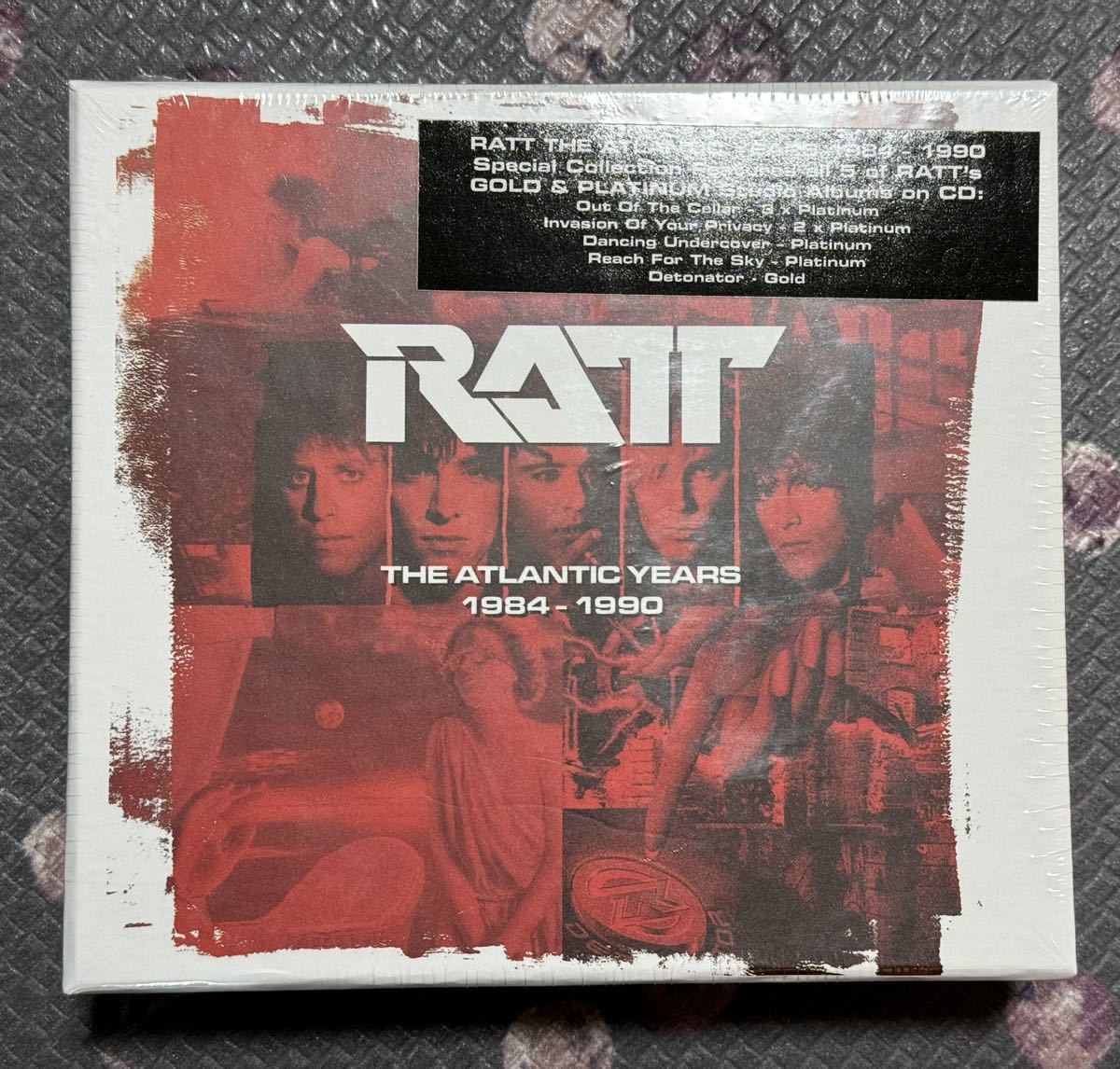 【未使用】新品未開封 RATT★THE ATLANTIC YEARS 1984年から1990年の間にAtlantic Recordsから発表し ...