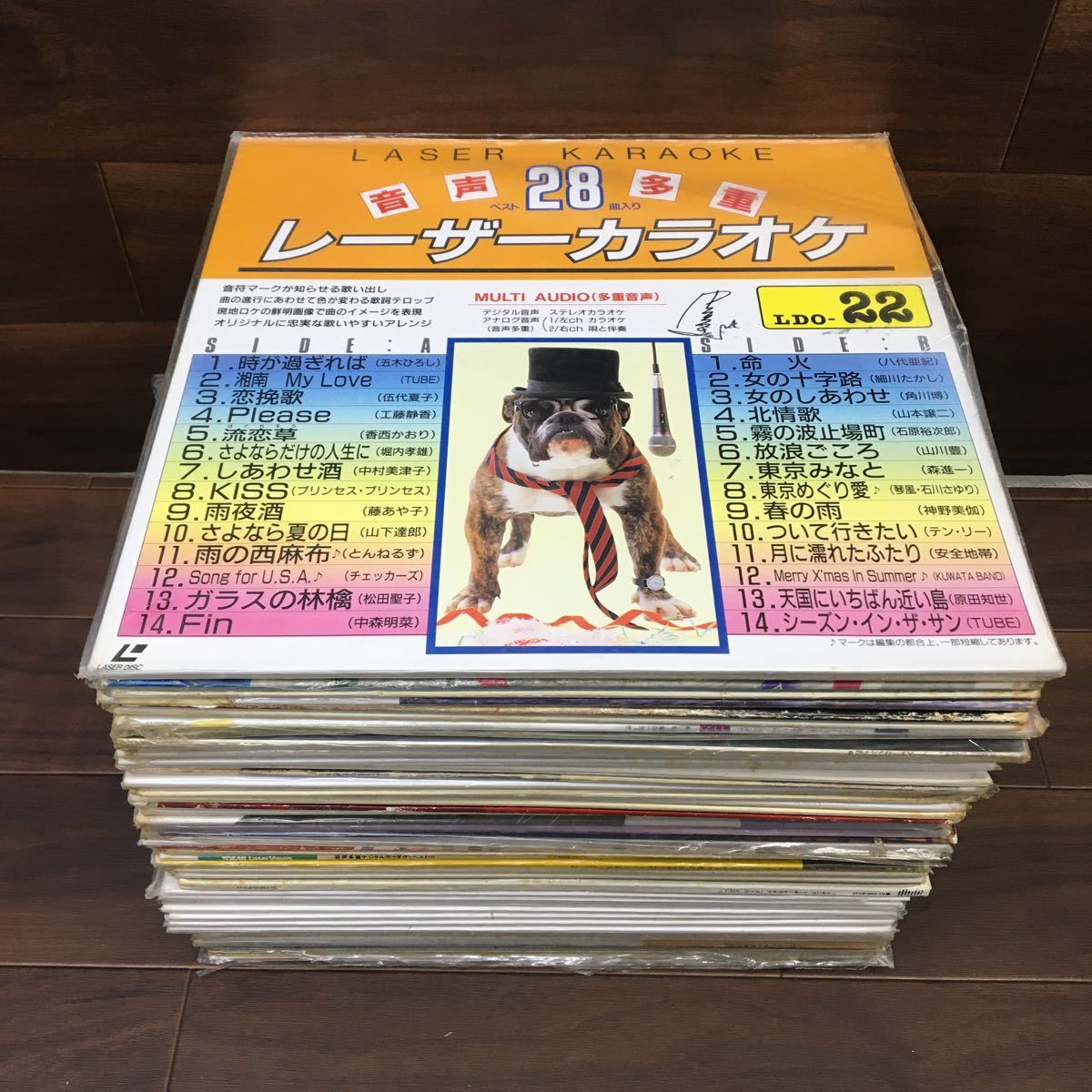 【傷や汚れあり】 B 773カラオケldレーザーディスク まとめ50枚 うたえもんbest レーザーカラオケ 音声多重デジタルカラオケ スターカラオケ 他 動作未確認の落札情報詳細 