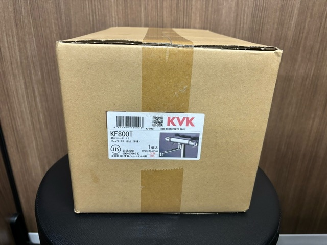 【未使用】新品 KVK KF800T 壁付サーモ13 （シャワバス、逆止、節湯） 浴室器具 未開梱 ②の落札情報詳細 - ヤフオク落札価格検索 オークフリー