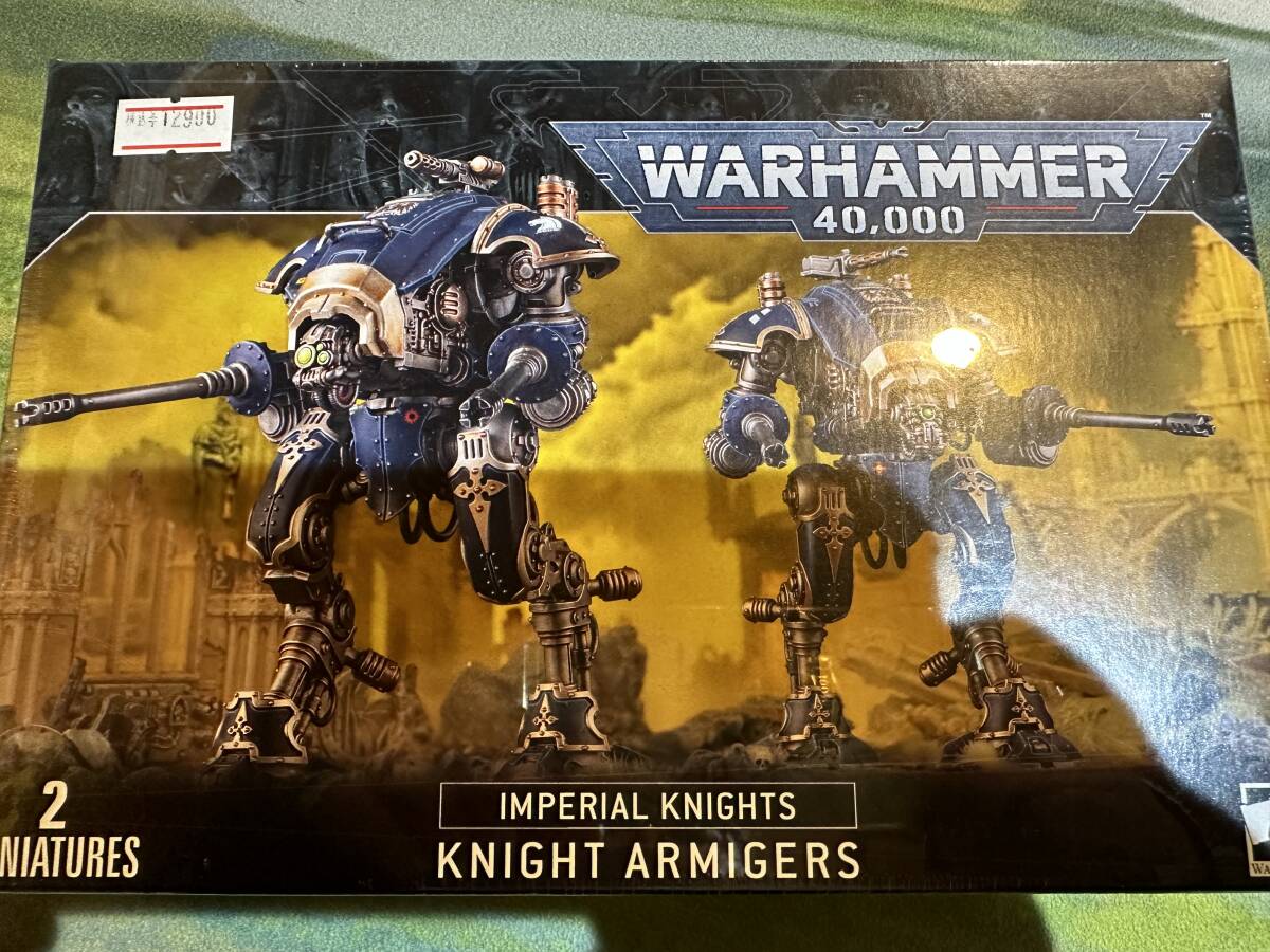【未使用】WARHAMMER 40000 IMPERIAL KNIGHTS KNIGHT ARMIGERS 新品 未開封 1ヶの落札情報詳細 ...