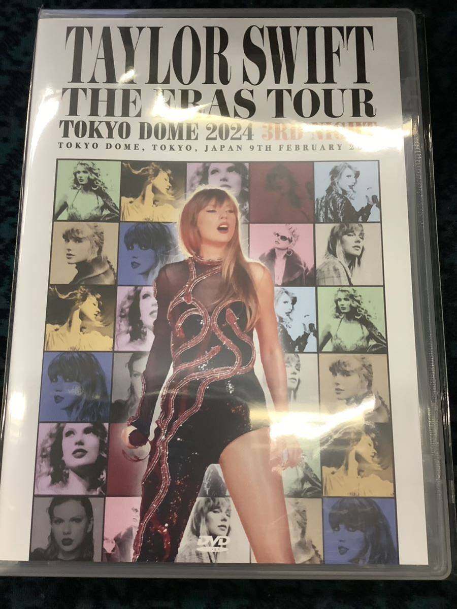 【未使用】taylor Swift Tokyo Dome 2024 3rd Night 2dvd テイラー・スウィフト 東京ドーム 来日