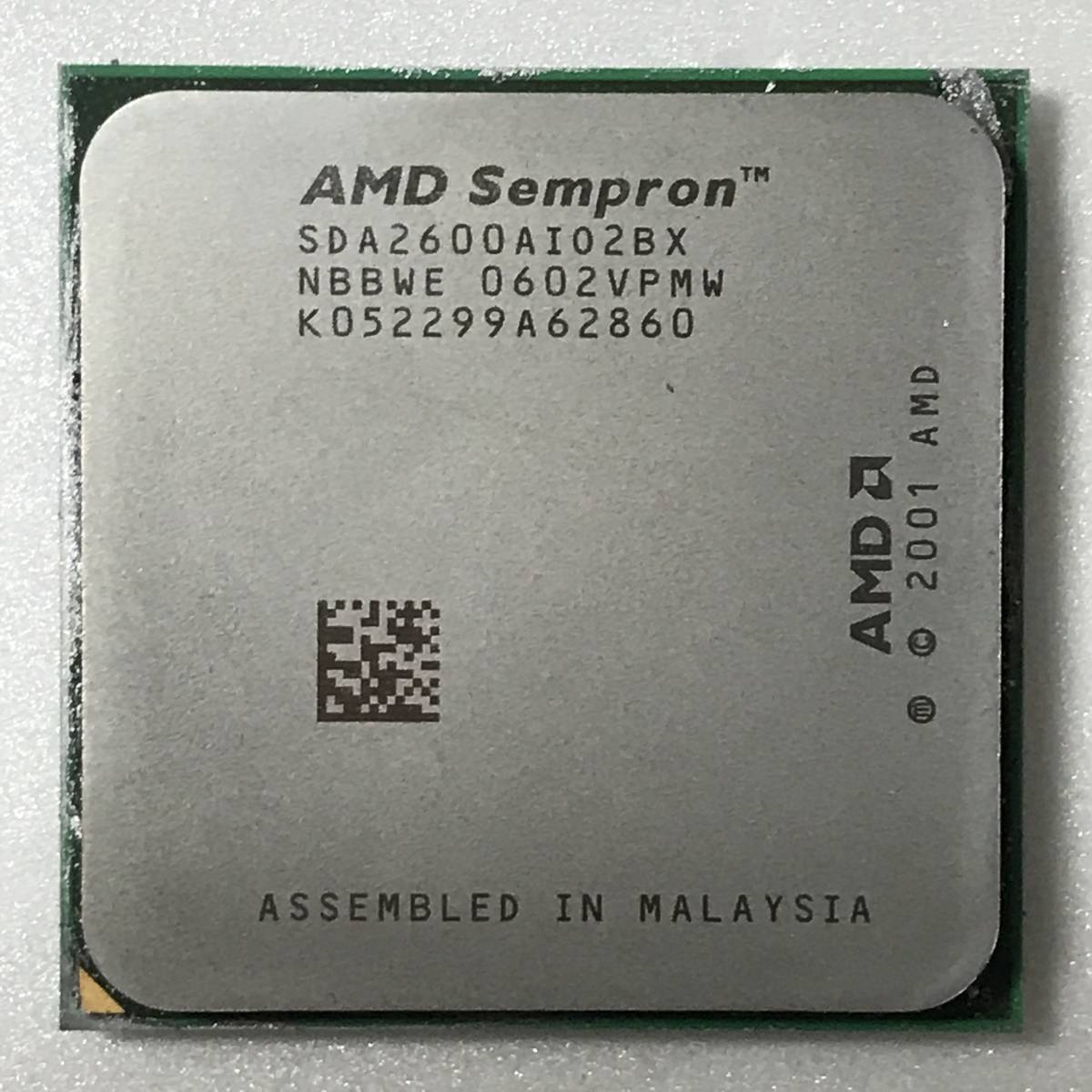 【やや傷や汚れあり】PCパーツ CPU AMD Sempron Processor 2600+ BOX版の落札情報詳細 - ヤフオク落札価格 ...