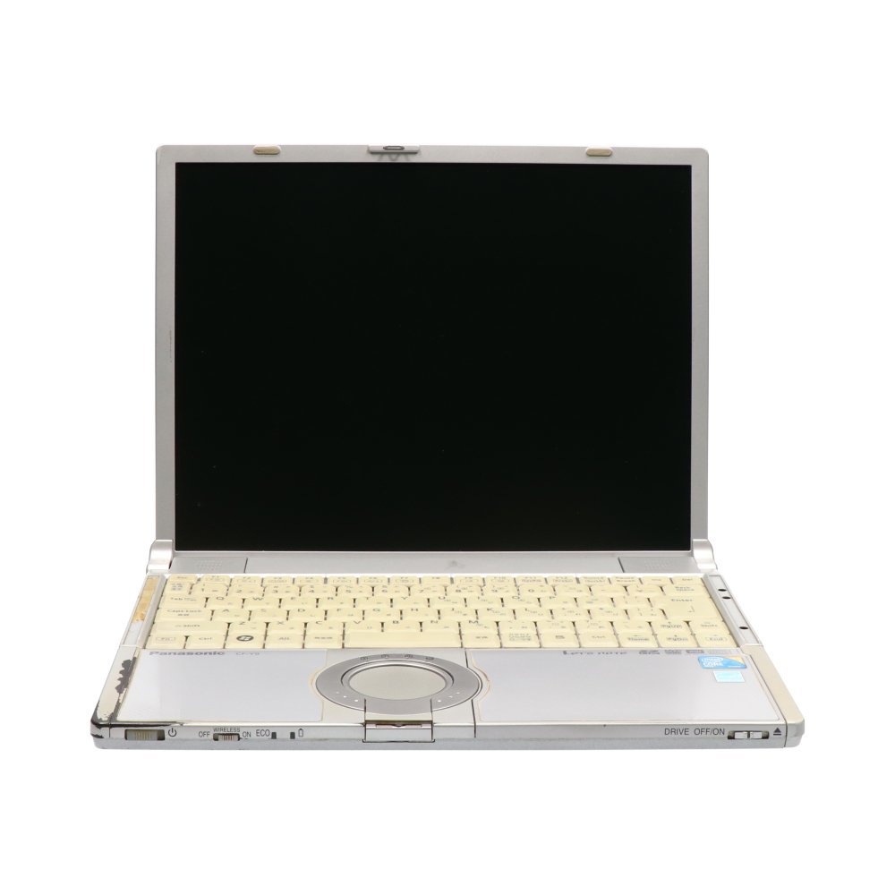 【傷や汚れあり】DE-083 Panasonic Let's note Y9 CPU:Intel core 2Duo CPU U9600 @1 ...
