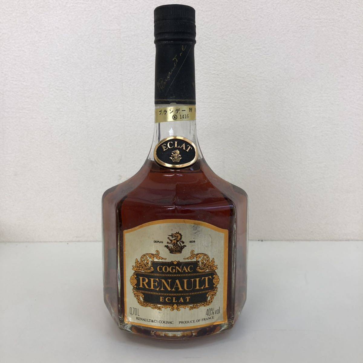 【その他】1000円スタート 酒 COGNAC RENAULT CARTE NOIRE EXTRA 700ml 40％ 約1960.5g ...