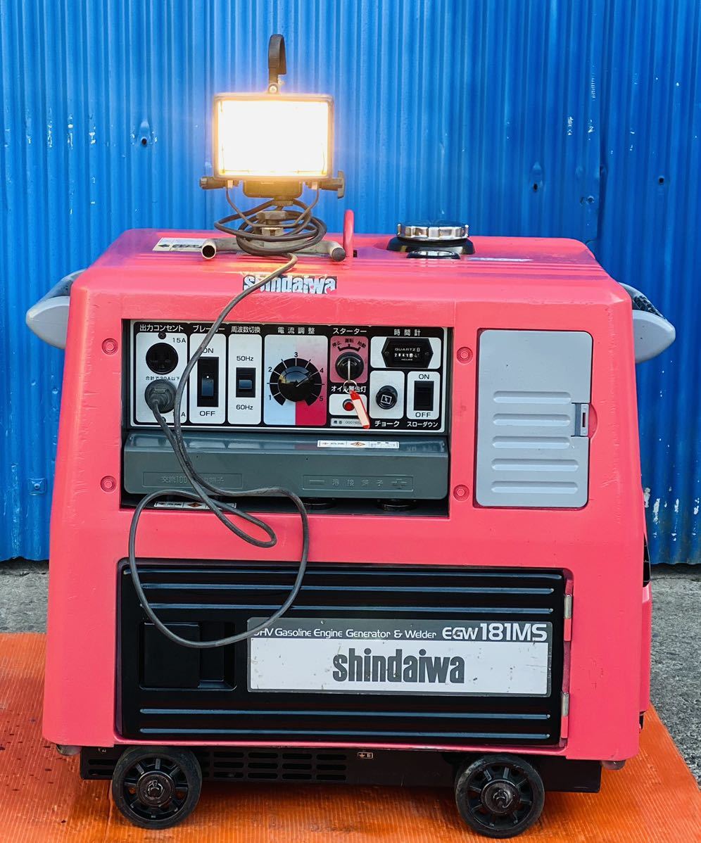 ♪発電機 新ダイワ shindaiwa EG27 /Robin EY28 50Hz エンジン発電機 中古の落札情報詳細 - ヤフオク落札価格検索 オークフリー