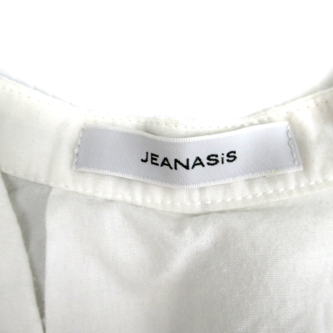 【目立った傷や汚れなし】ジーナシス JEANASIS カットソー 五分袖 スリットネック F 白 ホワイト /SM6 レディースの落札情報詳細 - Yahoo!オークション落札価格検索 オークフリー
