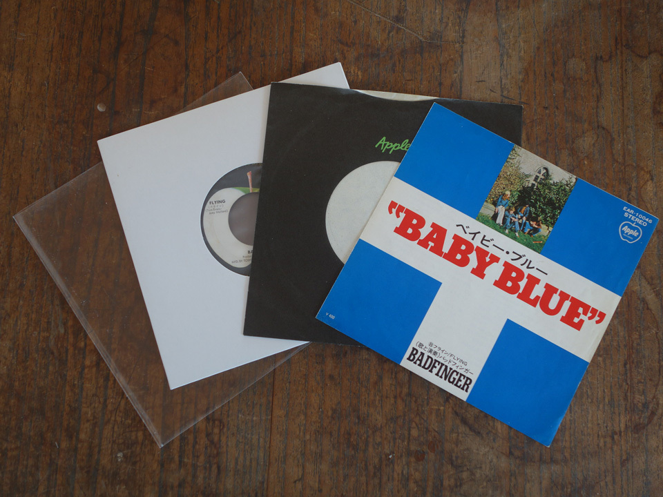 【やや傷や汚れあり】美品 国内盤 7inch Badfinger バッドフィンガー / Baby Blue ベイビー・ブルー EAR ...