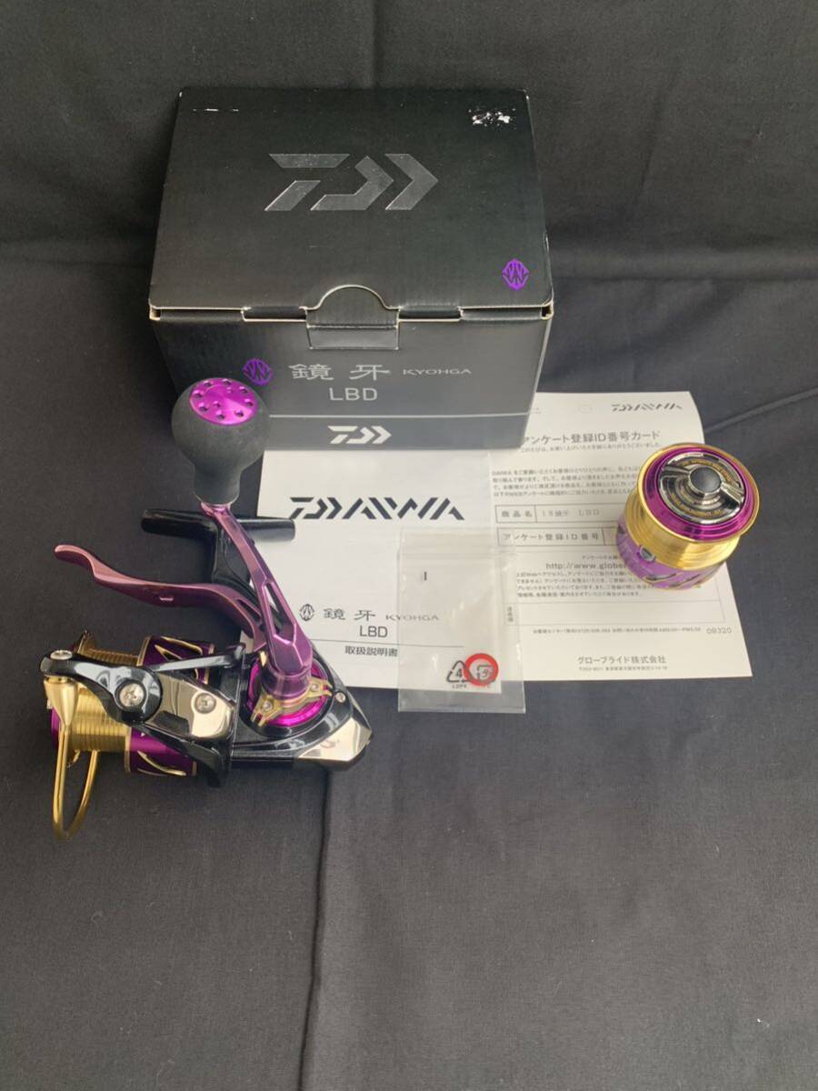 【未使用に近い】鏡牙 KYOHGA LBD レバーブレーキリール 早い者勝ちの落札情報詳細 - Yahoo!オークション落札価格検索 オークフリー