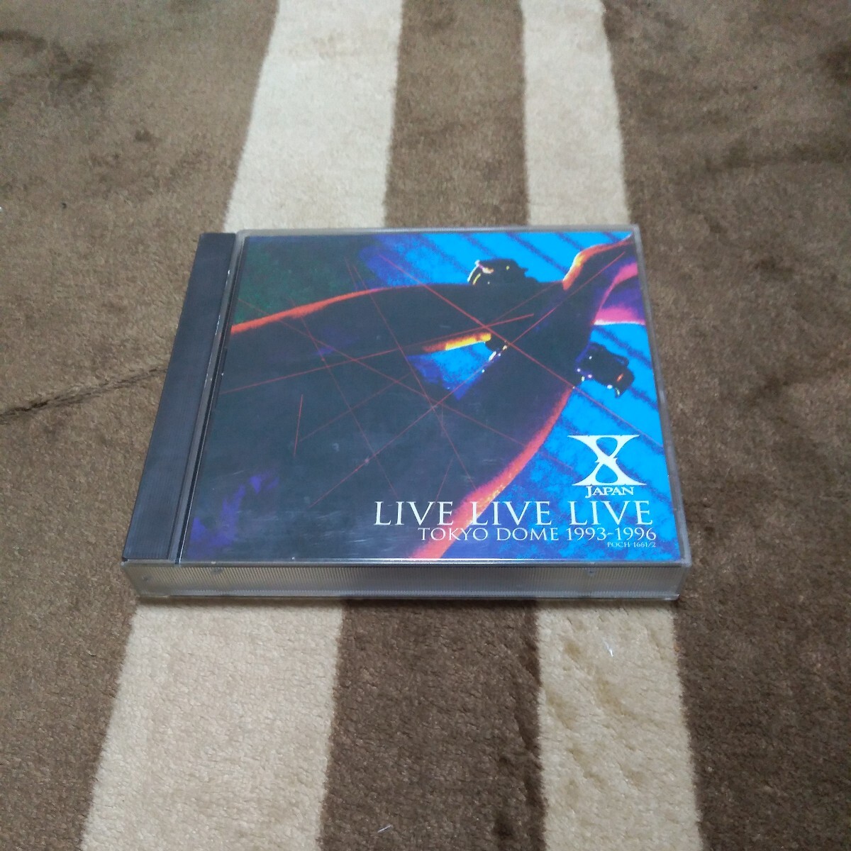 【目立った傷や汚れなし】CD X JAPAN/LIVE LIVE LIVE TOKYO DOME1993-1996 2枚組仕様ベストライブアルバム Toshi hide PATA HEATH ...