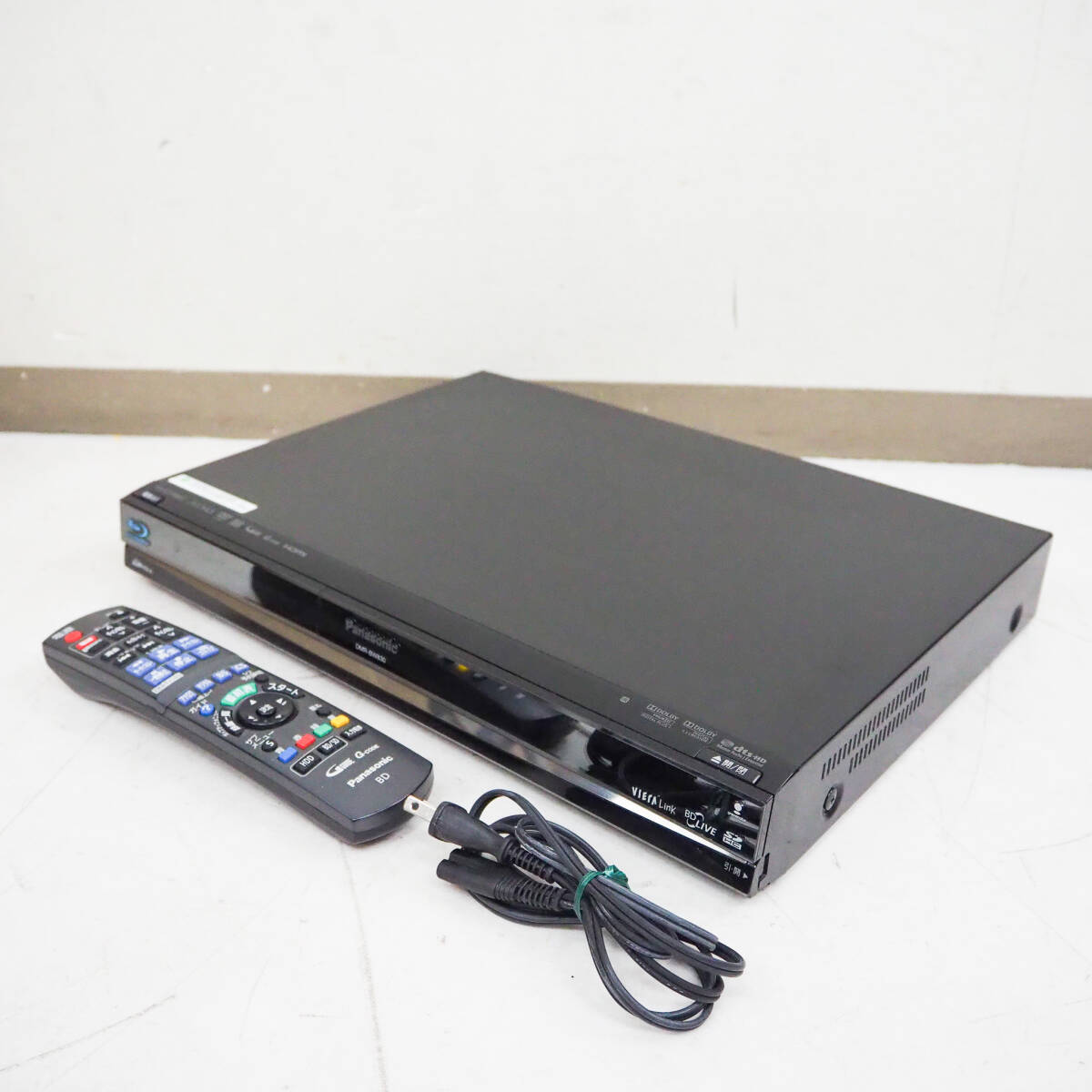 【傷や汚れあり】2008年製 Panasonic パナソニック HDD搭載ハイビジョンブルーレイディスクレコーダー DMR-BW830 ...